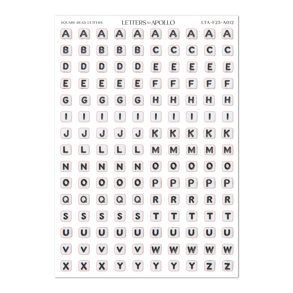 Letters to Apollo